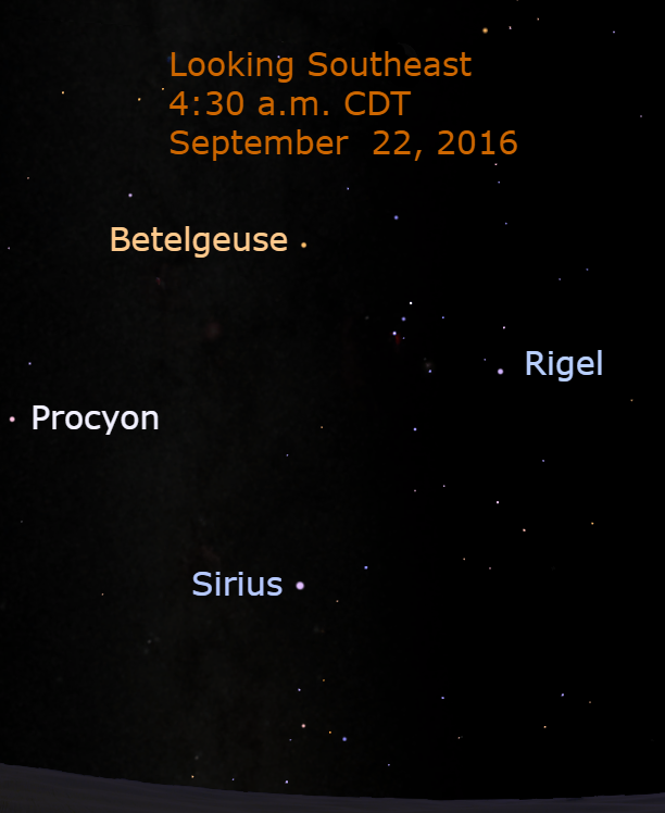 2016: Late September Morning Sky - When the Curves Line Up