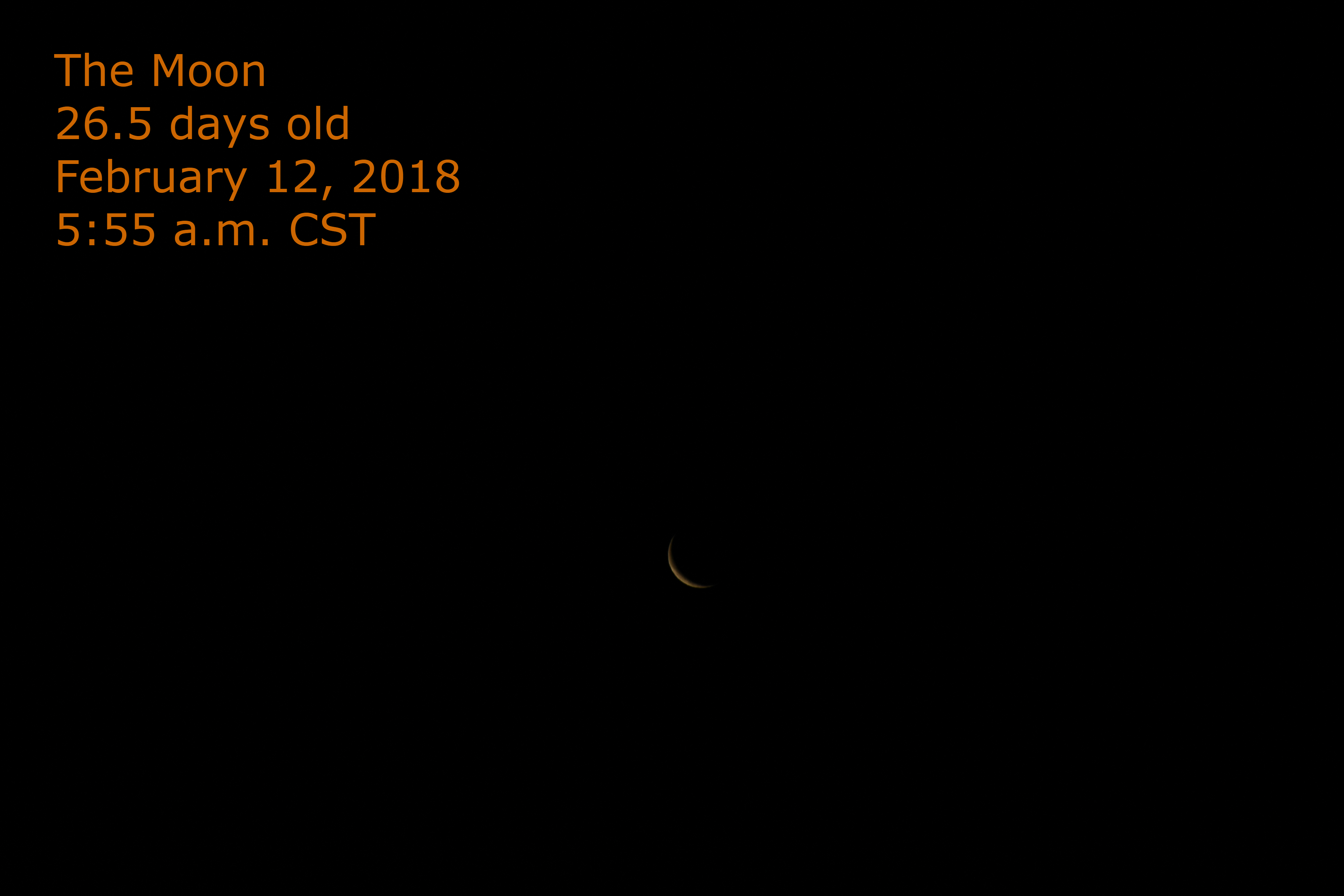 2018, February 12: Jupiter, Mars & Saturn – When the Curves Line Up