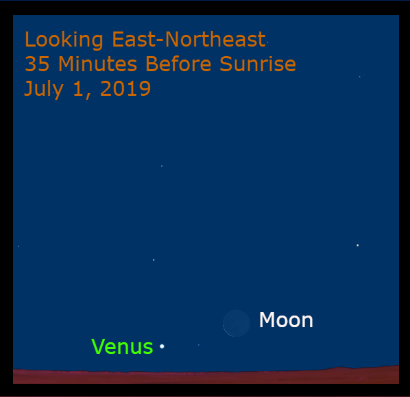 Venus in the Morning Sky, 2018-2019 – When the Curves Line Up