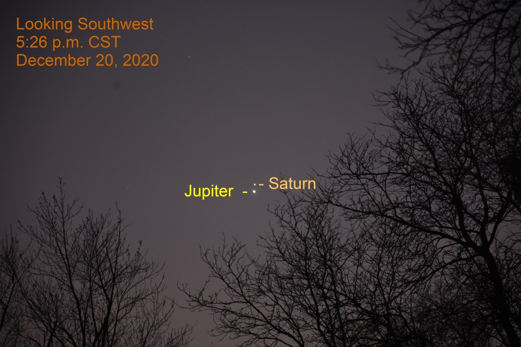2023, December 21: Winter Solstice, Great Conjunction Plus 3 Years ...