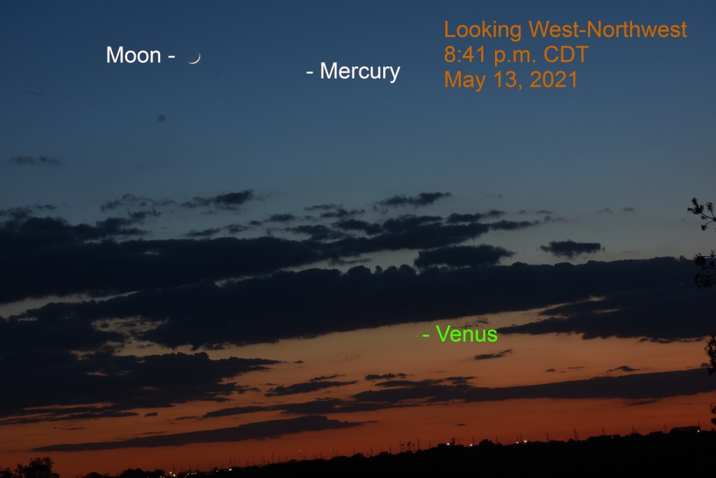 2023, April 14: Morning Moon Nears Saturn, Evening Planet Fest - When ...