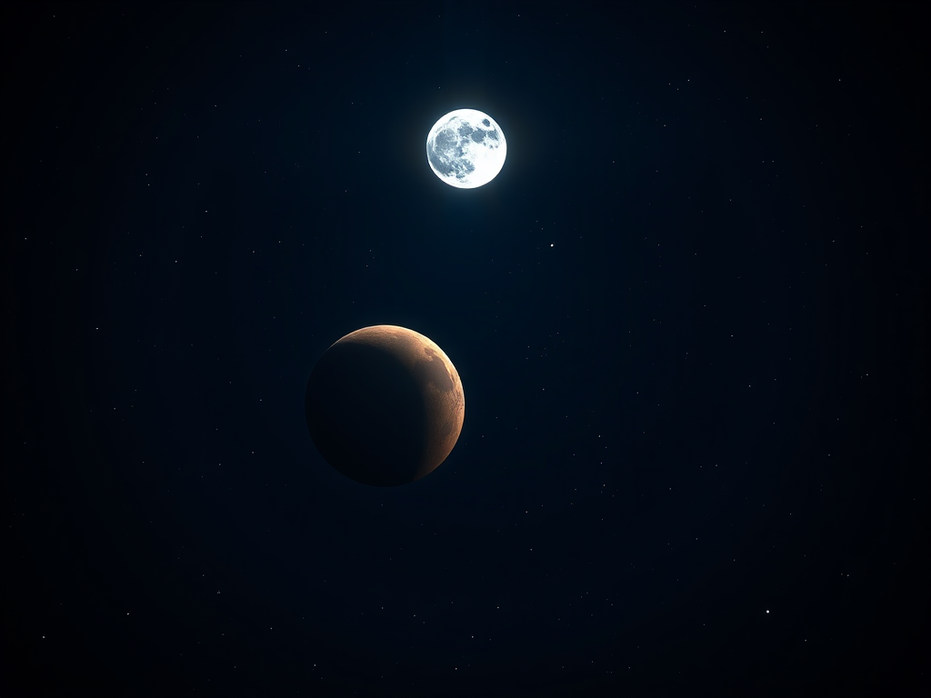2025, April 5: Rare Close Gathering of Mars, Moon, and Pollux Tonight ...