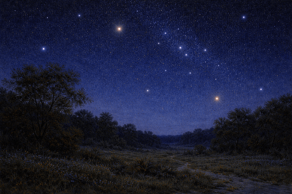 2026, April 5: Early Spring Evening Stars – 10 Bright Stars Visible ...